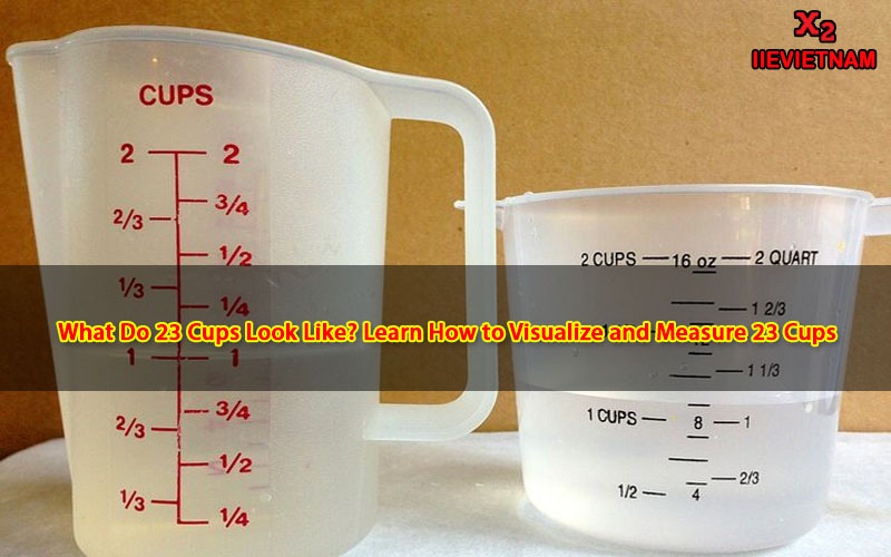 What Do 23 Cups Look Like Learn How To Visualize And Measure 23 Cups